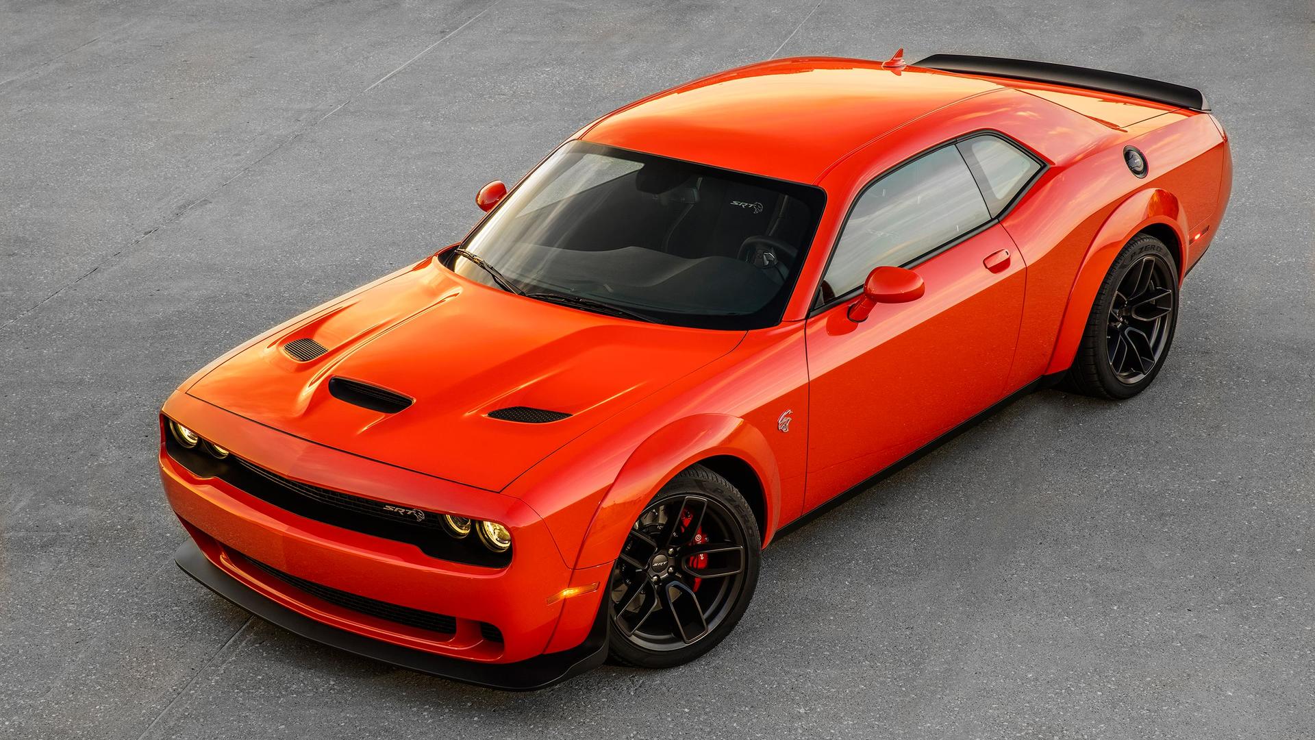 2018 Dodge Challenger SRT Hellcat Widebody (Color: Go Mango) Front ...