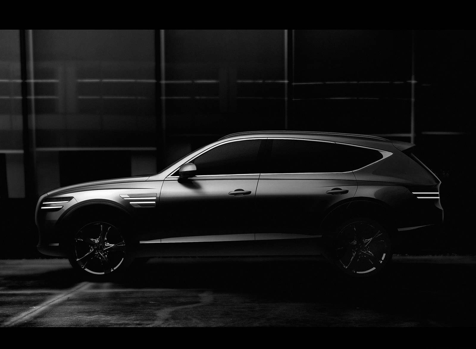 2021 Genesis GV80 Side Wallpapers (55) - NewCarCars