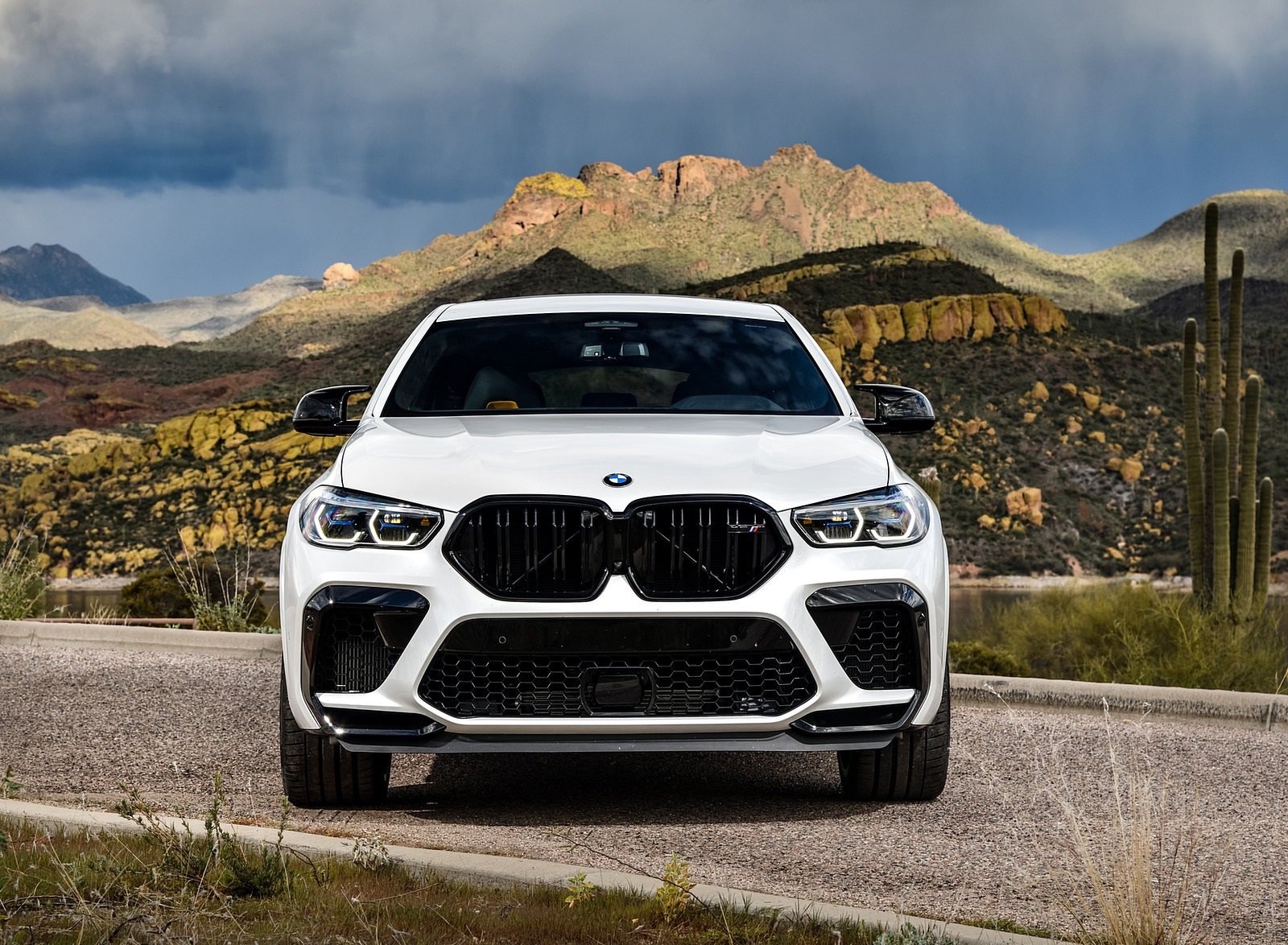 2020 BMW X6 M Competition (Color: Mineral White Metallic; US-Spec ...