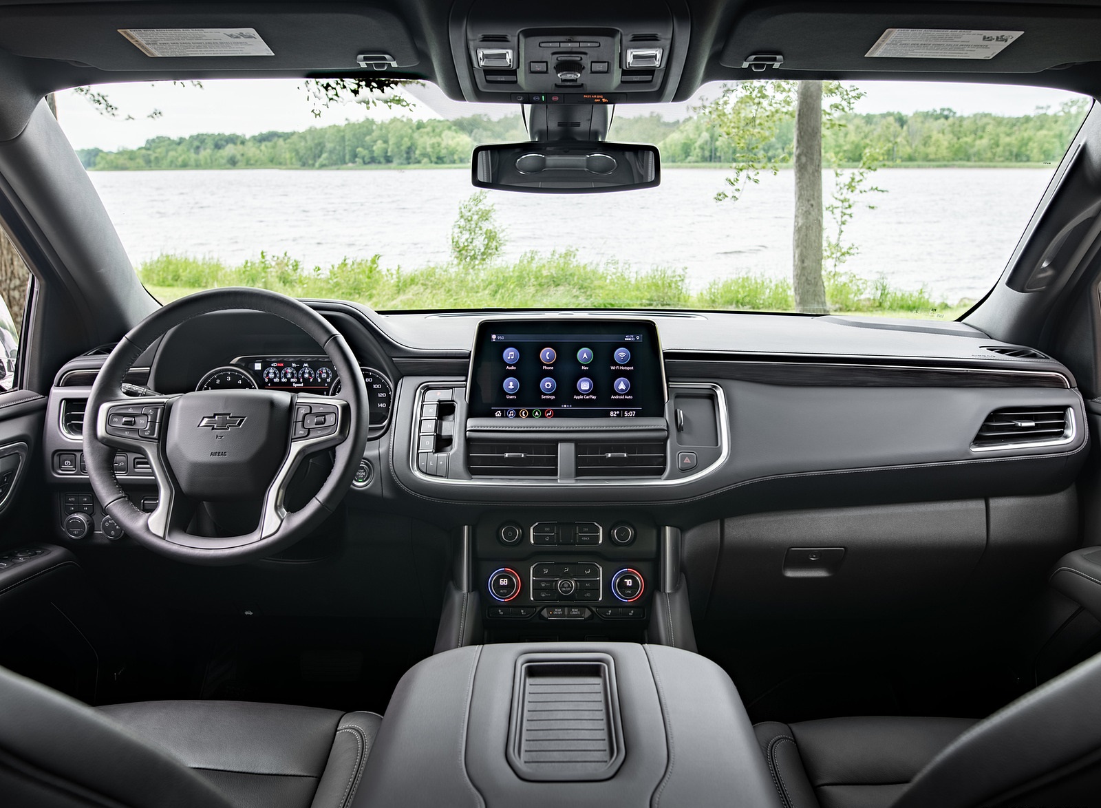 2021 Chevrolet Suburban Z71 Interior Cockpit Wallpapers (21) - NewCarCars