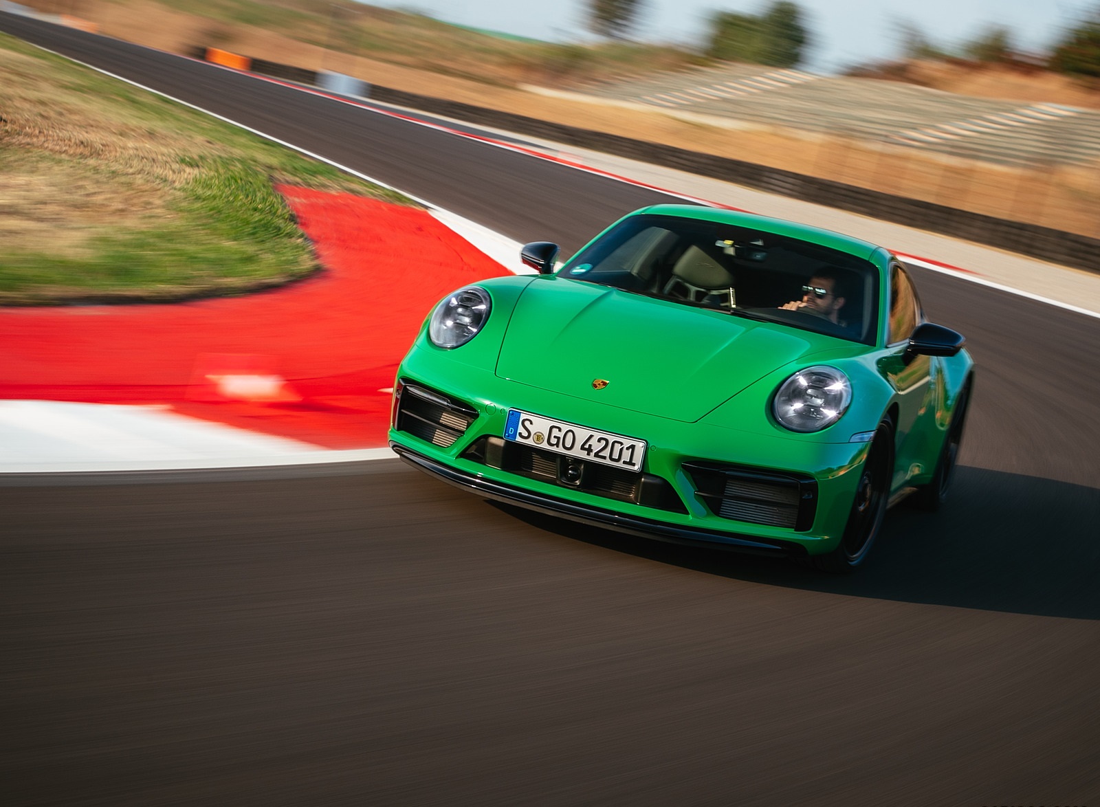 2022 Porsche 911 Carrera GTS (Color: Python Green) Front Wallpapers (45 ...