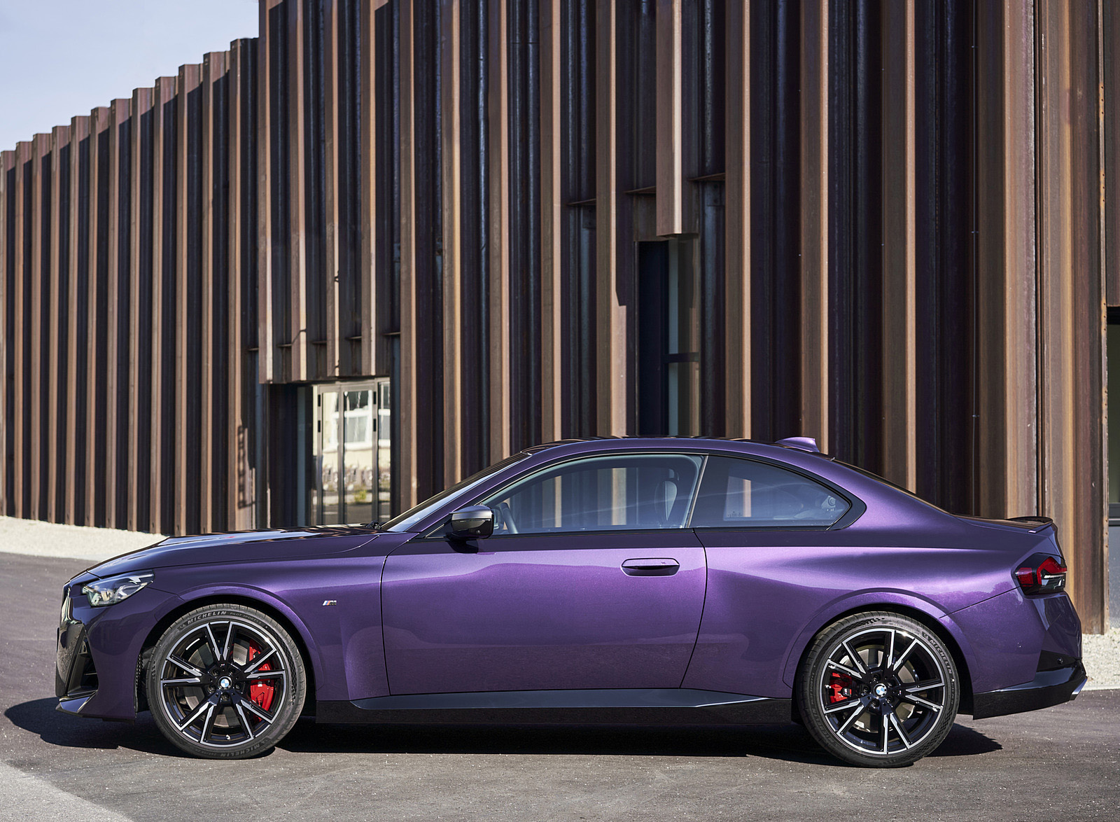 2022 BMW M240i Coupé xDrive (Color: Thundernight Metallic) Side ...