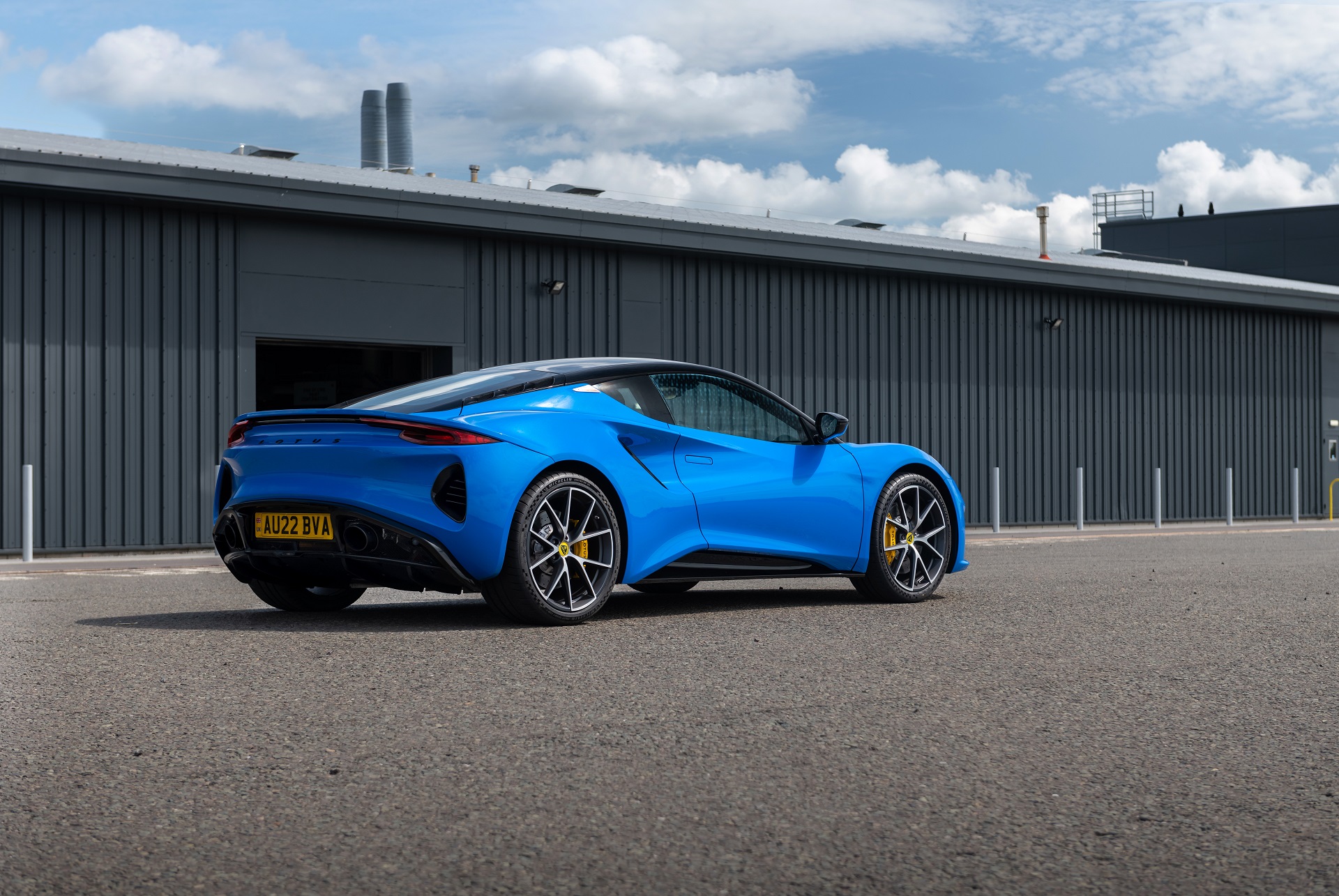 2023 Lotus Emira (Color: Seneca Blue) Rear Three-Quarter Wallpapers (77 ...