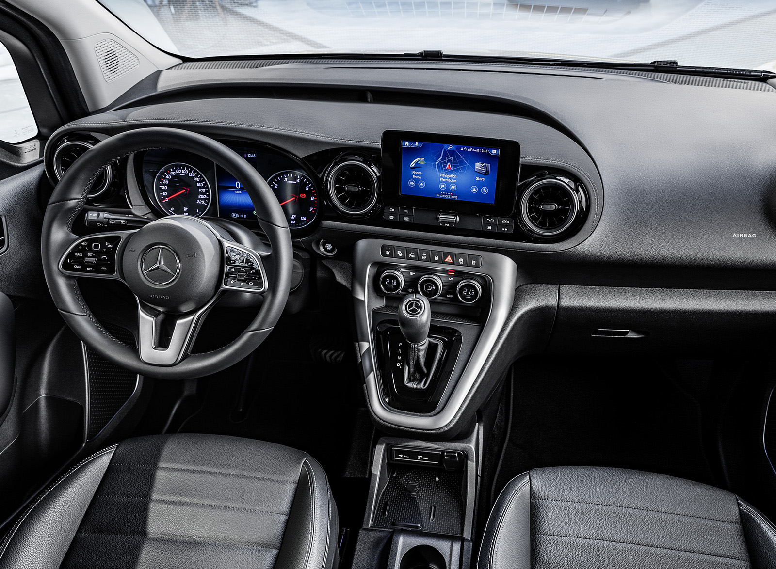 2023 Mercedes-Benz T-Class Interior Cockpit Wallpapers (38) - NewCarCars