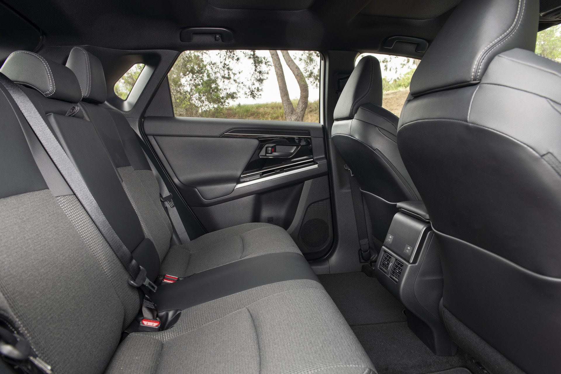 2023 Toyota bZ4X XLE FWD (Color: Wind Chill Pearl) Interior Rear Seats ...